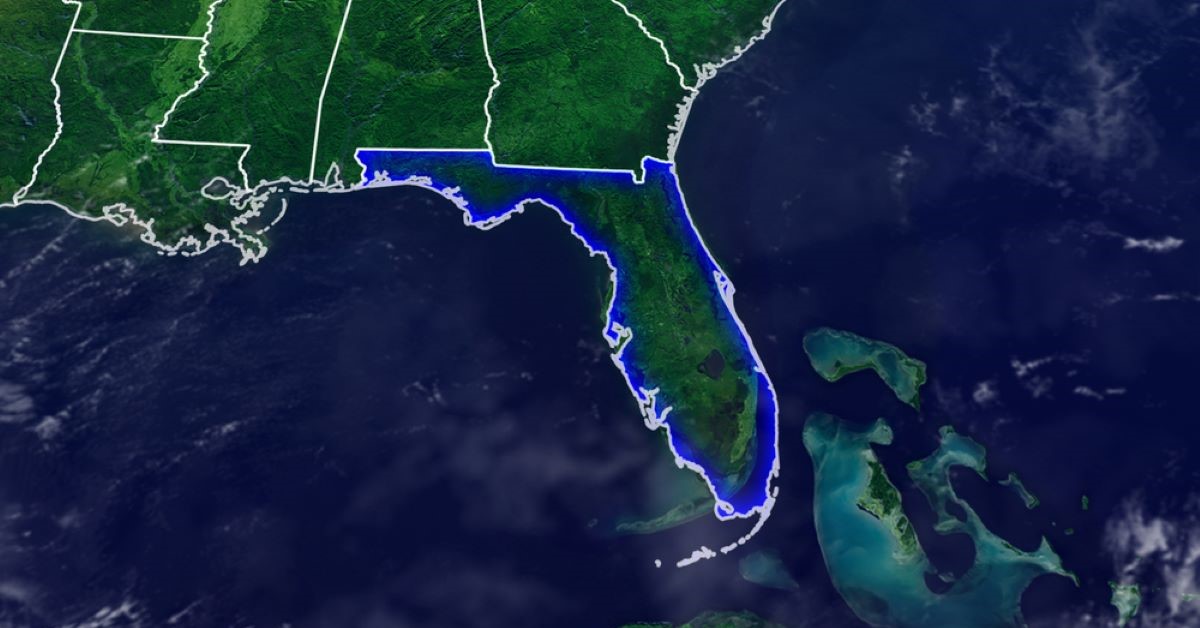 Florida Map Shows Where State Will Become Underwater From Sea Level ...
